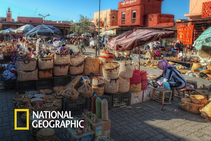 National Geographic : Le marché aux épices "Rahba Kedima" à Marrakech ...