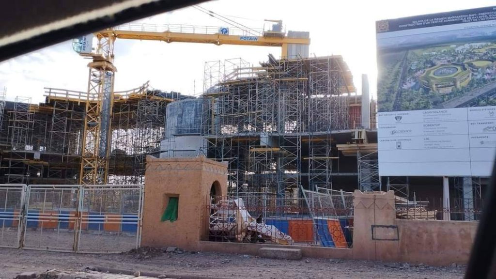 Morocco Mall Marrakech sort (vraiment) de terre - InfoMaroc